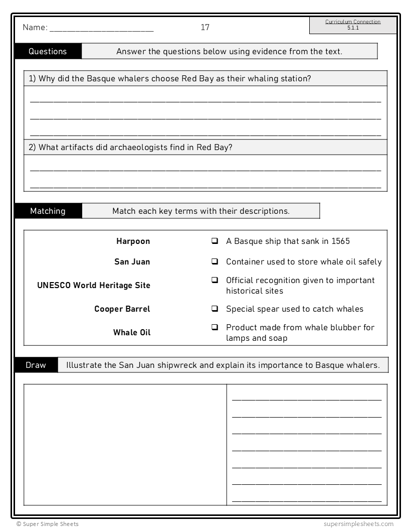 Nova Scotia - Grade 5 Social Studies - FULL YEAR BUNDLE – Super Simple ...