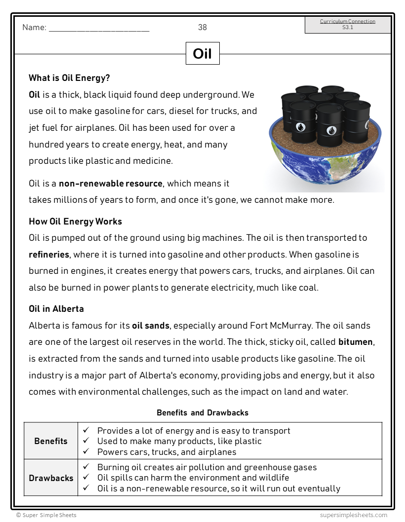 Alberta - Grade 3 Social Studies - FULL YEAR BUNDLE – Super Simple Sheets