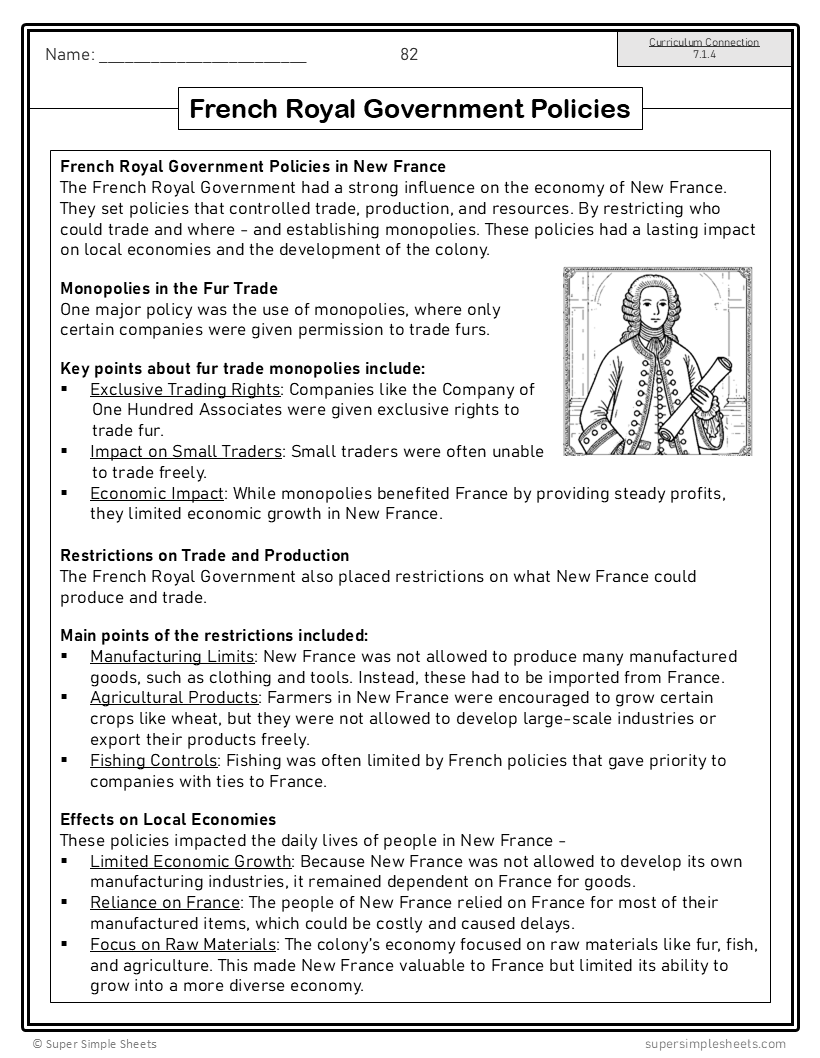 Alberta - Grade 7 Social Studies - FULL YEAR BUNDLE – Super Simple Sheets