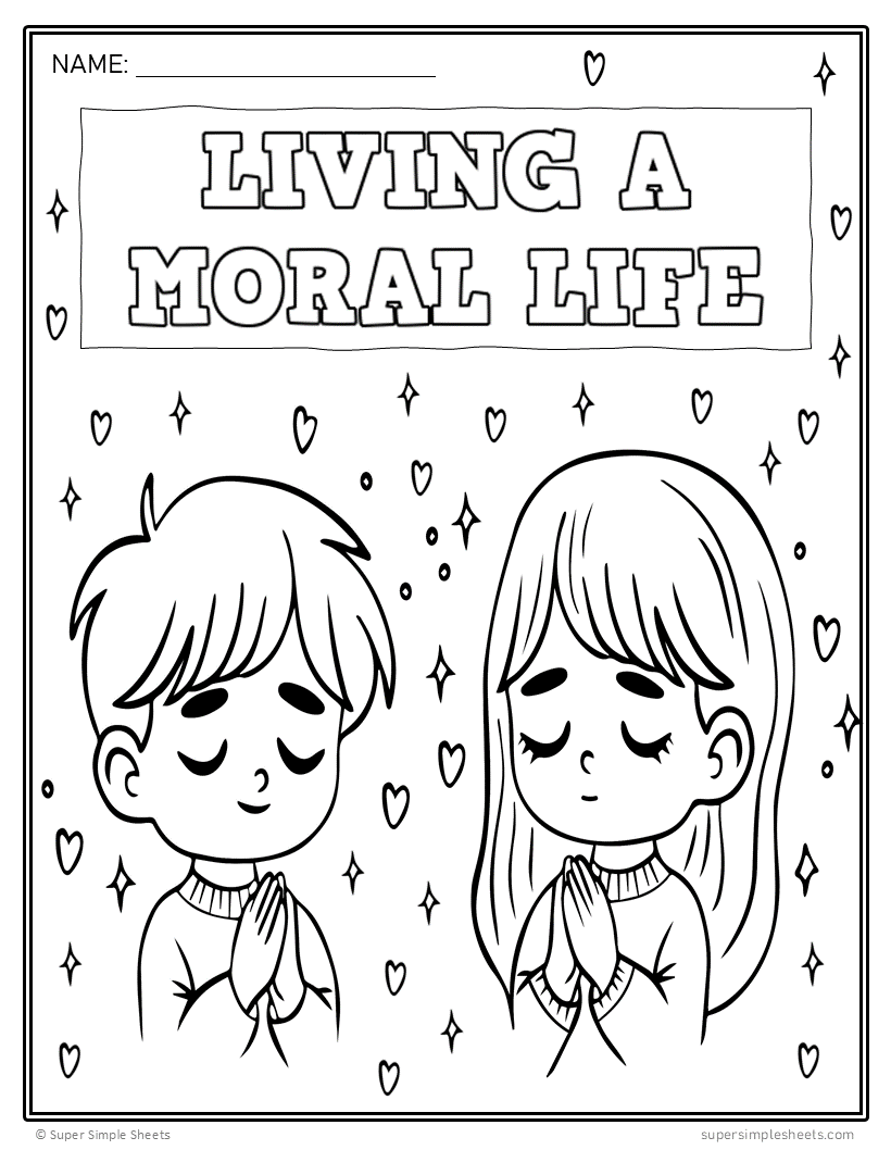 Ontario Catholic Religion - Grade 1 Full Year Bundle – Super Simple Sheets