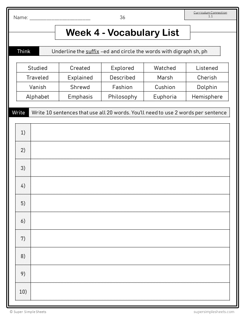 Manitoba Grade 5 Language Arts ELA - FULL YEAR BUNDLE – Super Simple Sheets