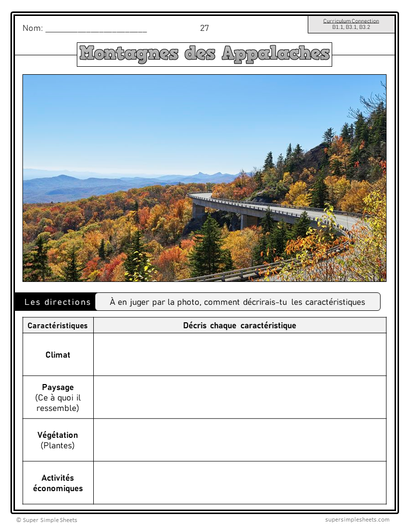Ontario - Grade 4 - Social Studies - FULL YEAR BUNDLE - FRENCH VERSION ...