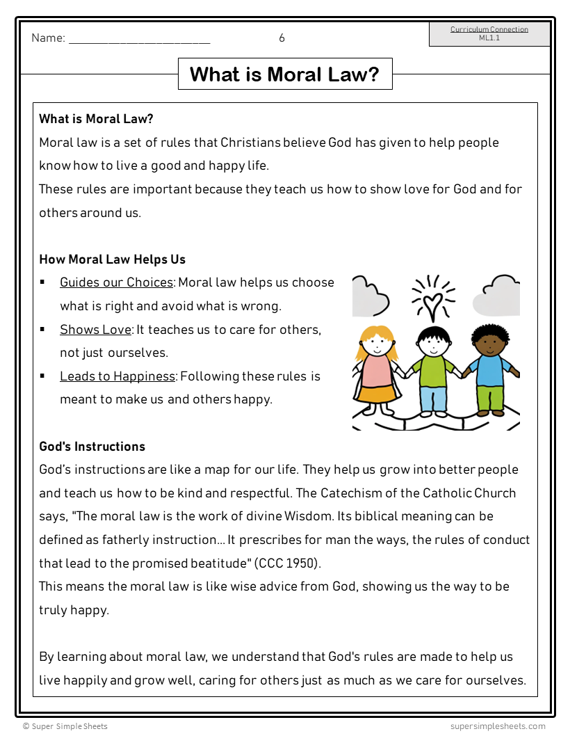 Ontario Catholic Religion - Grade 3 Full Year Bundle – Super Simple Sheets