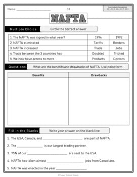 Ontario - Grade 6 - Social Studies - FULL YEAR BUNDLE – Super Simple Sheets