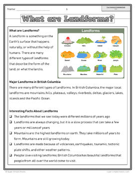 BC Grade 3 Science Full Year Bundle – Super Simple Sheets