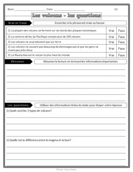 Ontario - Grade 7 - Geography - French Version - FULL YEAR BUNDLE ...