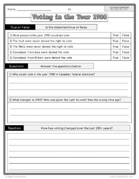 Ontario - Grade 8 - Social Studies - History & Geography - FULL YEAR B ...