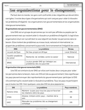 Ontario Grade 6 Social Studies FRENCH Full Year Bundle – Super Simple ...