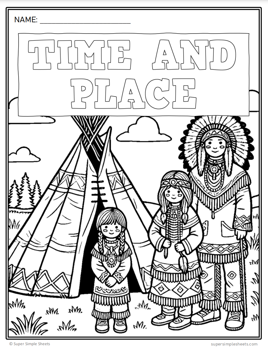 Time and Place Unit - Grade 3 - Alberta Social Studies - Lesson/Workbo ...