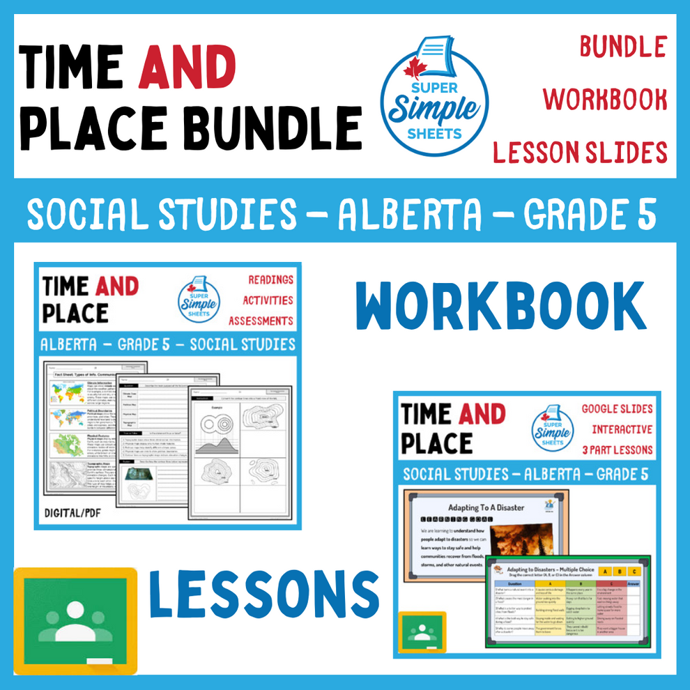 Grade 5 - Time and Place - 2025 Alberta Social Studies - Lesson/Workbo ...