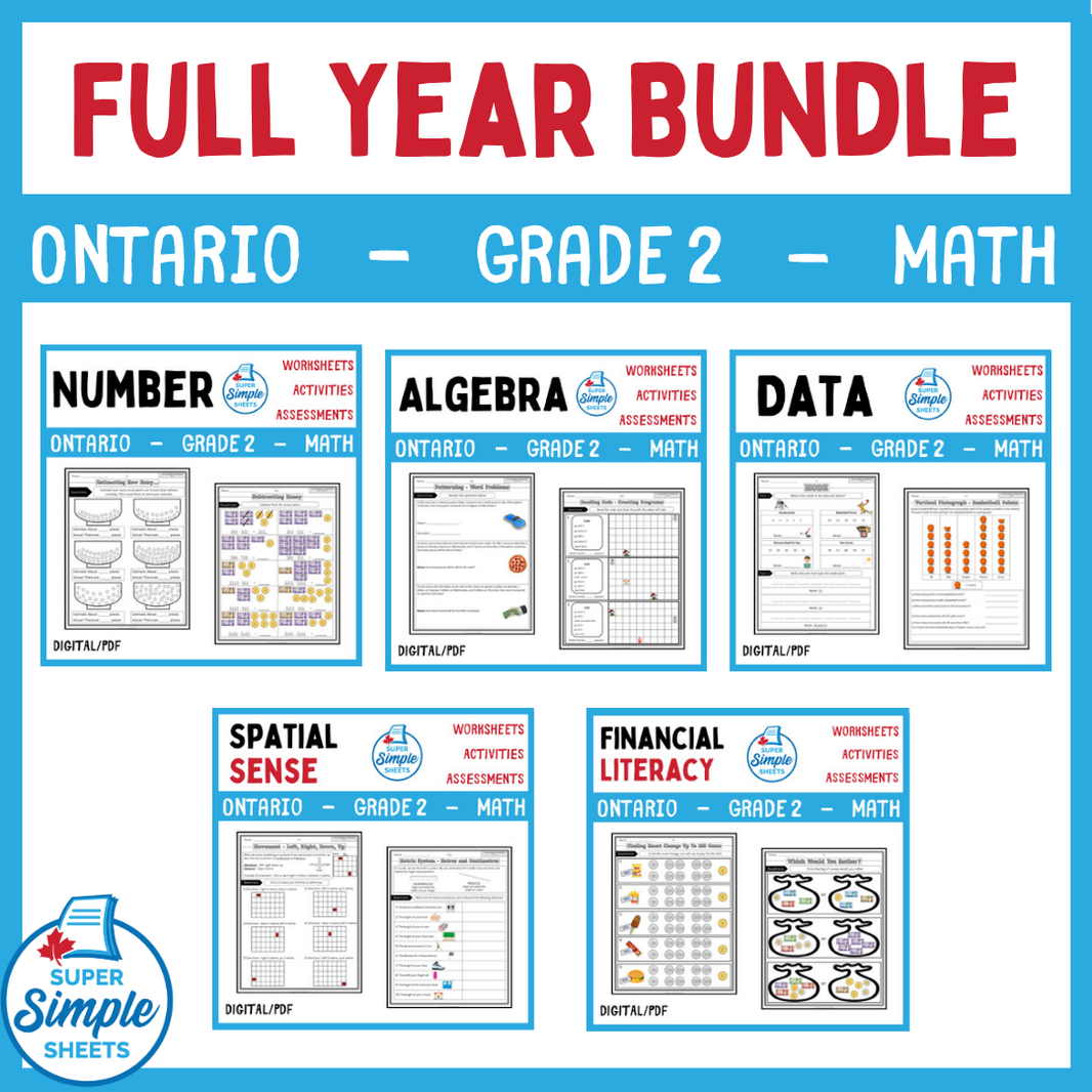 Ontario – Super Simple Sheets