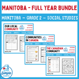 Manitoba - Grade 2 Social Studies - Full Year Bundle – Super Simple Sheets