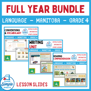 Manitoba – tagged "Grade 4" – Super Simple Sheets