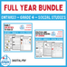 Ontario - Grade 4 - Social Studies - FULL YEAR BUNDLE - NEWLY UPDATED ...