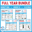 Science - Manitoba Grade 3 - Full Year Bundle - Clusters 1, 2, 3, 4 ...