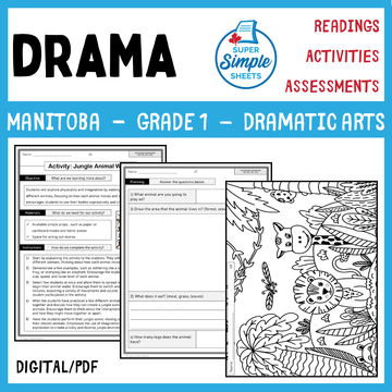 Manitoba – tagged "Grade 1" – Super Simple Sheets