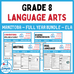 Manitoba Grade 8 Language Arts ELA - FULL YEAR BUNDLE – Super Simple Sheets