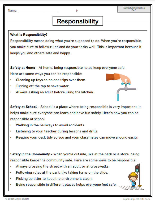 Safety - Grade 4 - Alberta Health and Wellness - Lessons/Workbook Bund ...