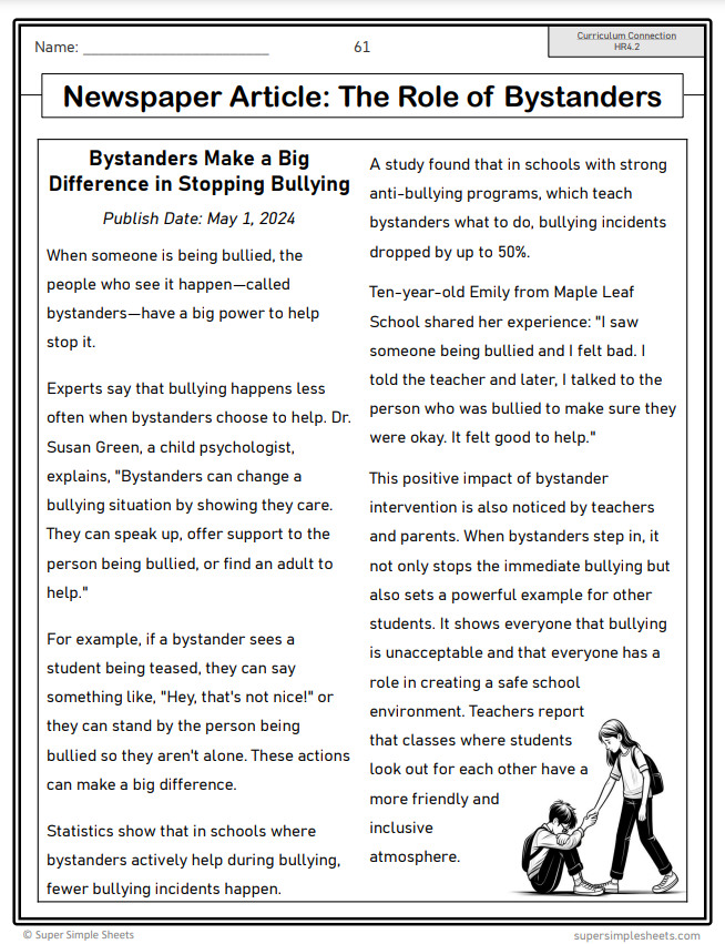 Healthy Relationships - Grade 4 - Alberta Health - Lessons/Workbook Bu ...