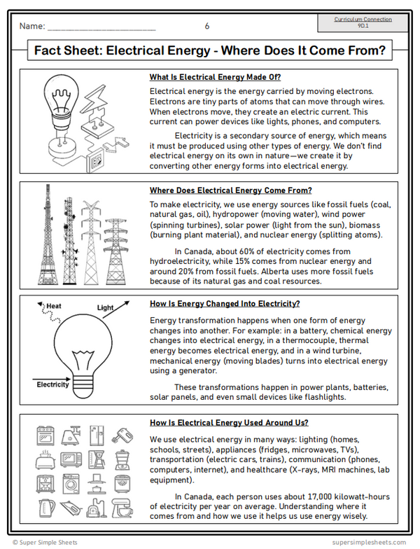 Grade 9 - Alberta Science - FULL YEAR BUNDLE – Super Simple Sheets