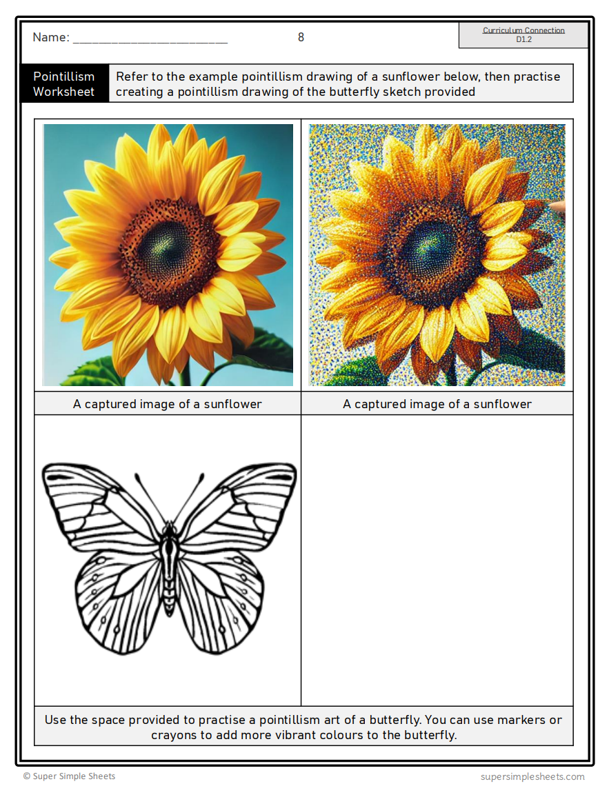 Visual Arts - Ontario The Arts Curriculum - Grade 8 - Lesson/Workbook ...