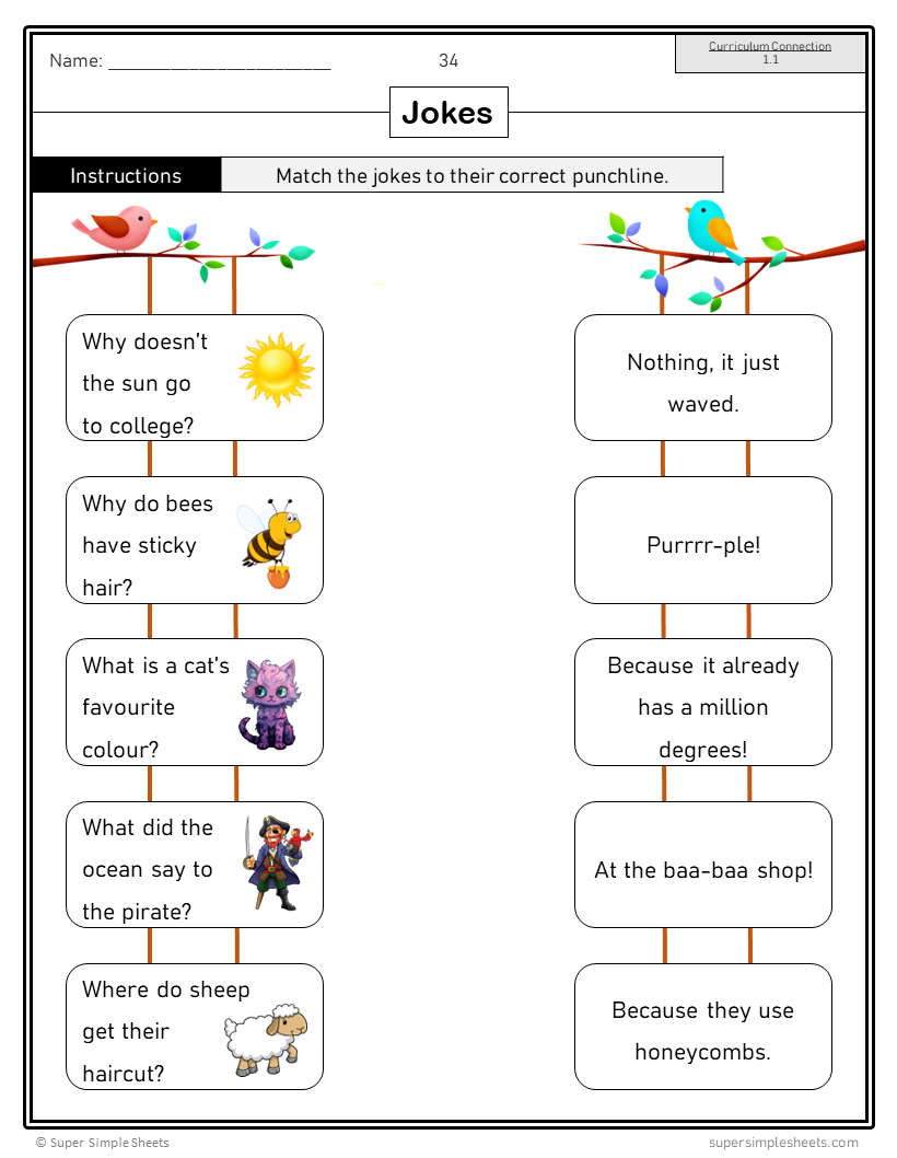 Manitoba Grade 1 Language Arts ELA - FULL YEAR BUNDLE – Super Simple Sheets