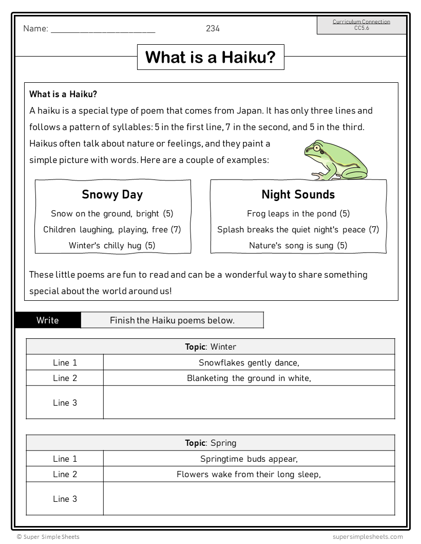 Nova Scotia Grade 5 Language Arts ELA - FULL YEAR BUNDLE – Super Simple ...