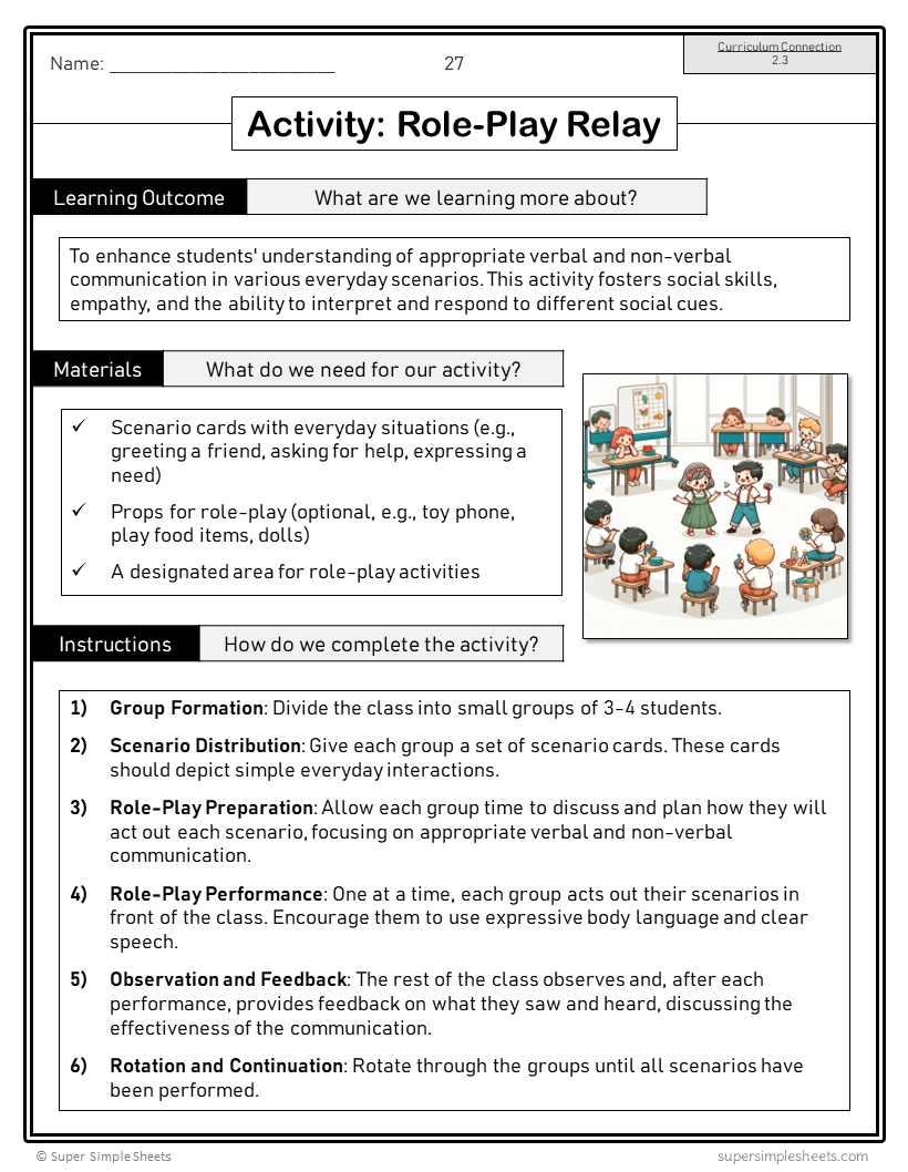 Manitoba Grade 1 Language Arts ELA - FULL YEAR BUNDLE – Super Simple Sheets