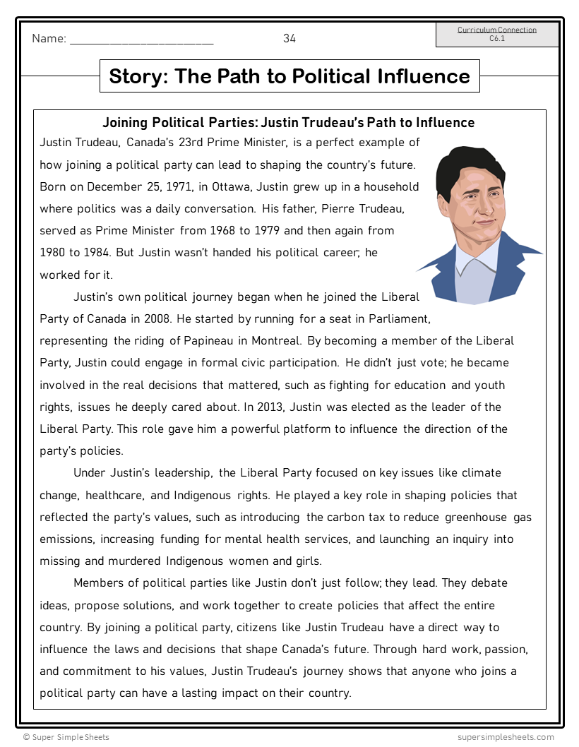 Alberta - Grade 6 Social Studies - FULL YEAR BUNDLE – Super Simple Sheets