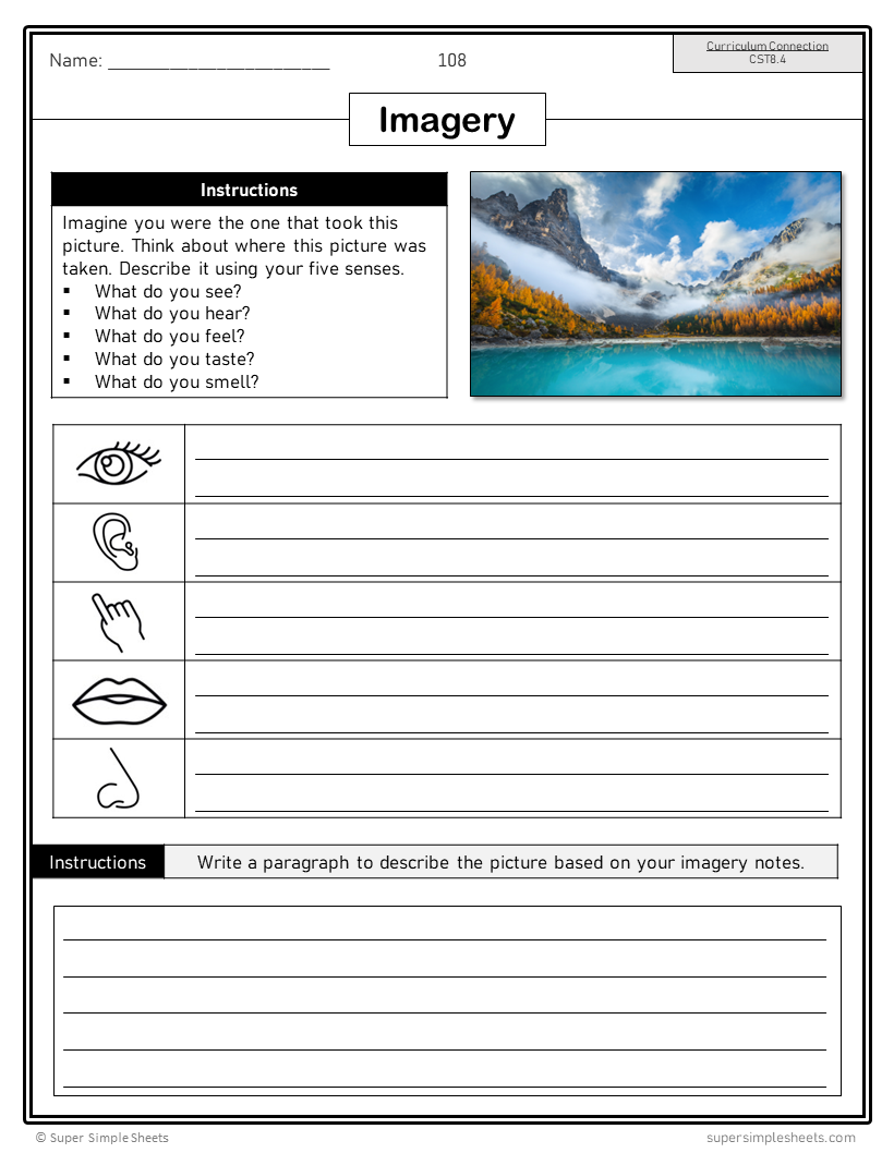 Manitoba Grade 8 Language Arts ELA - FULL YEAR BUNDLE – Super Simple Sheets