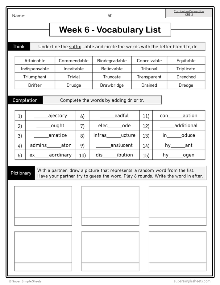 Manitoba Grade 8 Language Arts ELA - FULL YEAR BUNDLE – Super Simple Sheets
