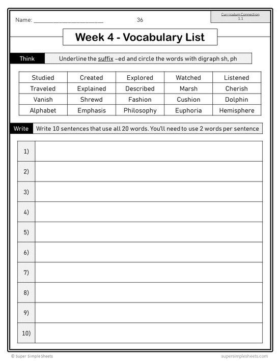 Manitoba Grade 5 Language Arts ELA - FULL YEAR BUNDLE – Super Simple Sheets