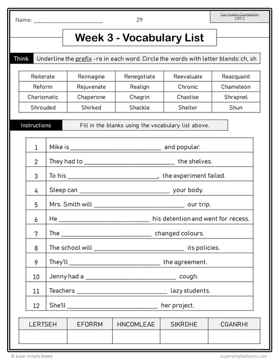 Manitoba Grade 7 Language Arts ELA - FULL YEAR BUNDLE – Super Simple Sheets