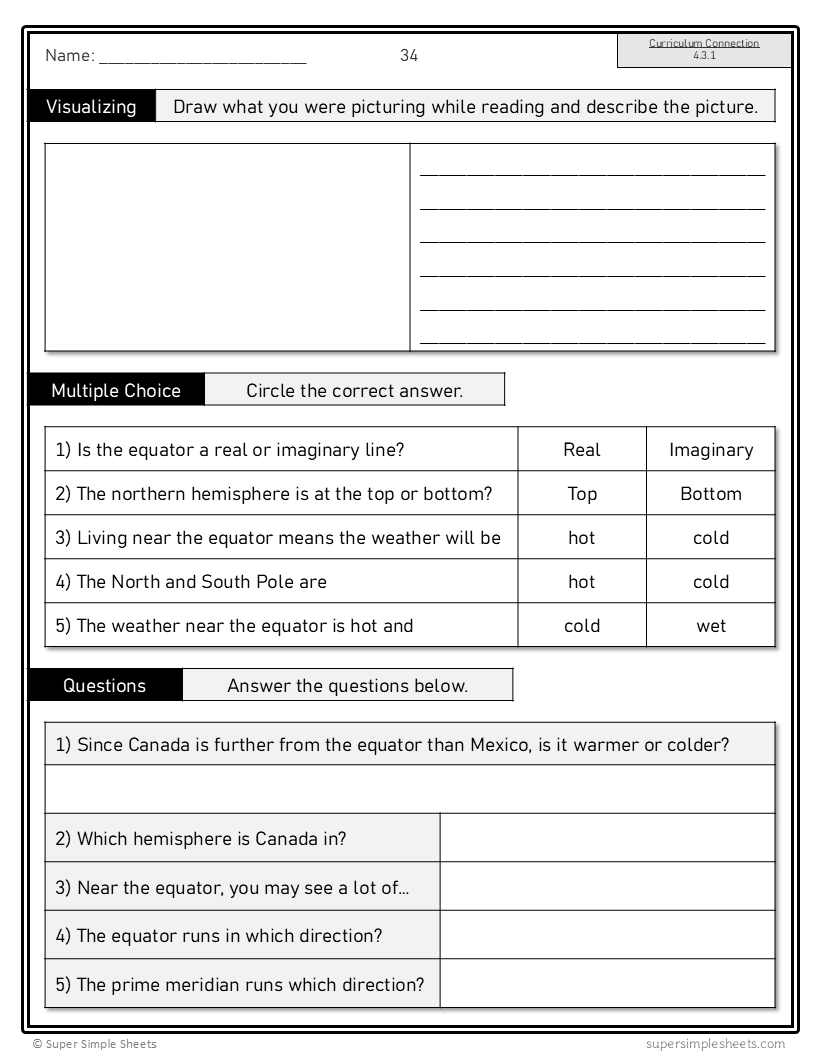 Nova Scotia - Grade 4 Social Studies - FULL YEAR BUNDLE – Super Simple ...