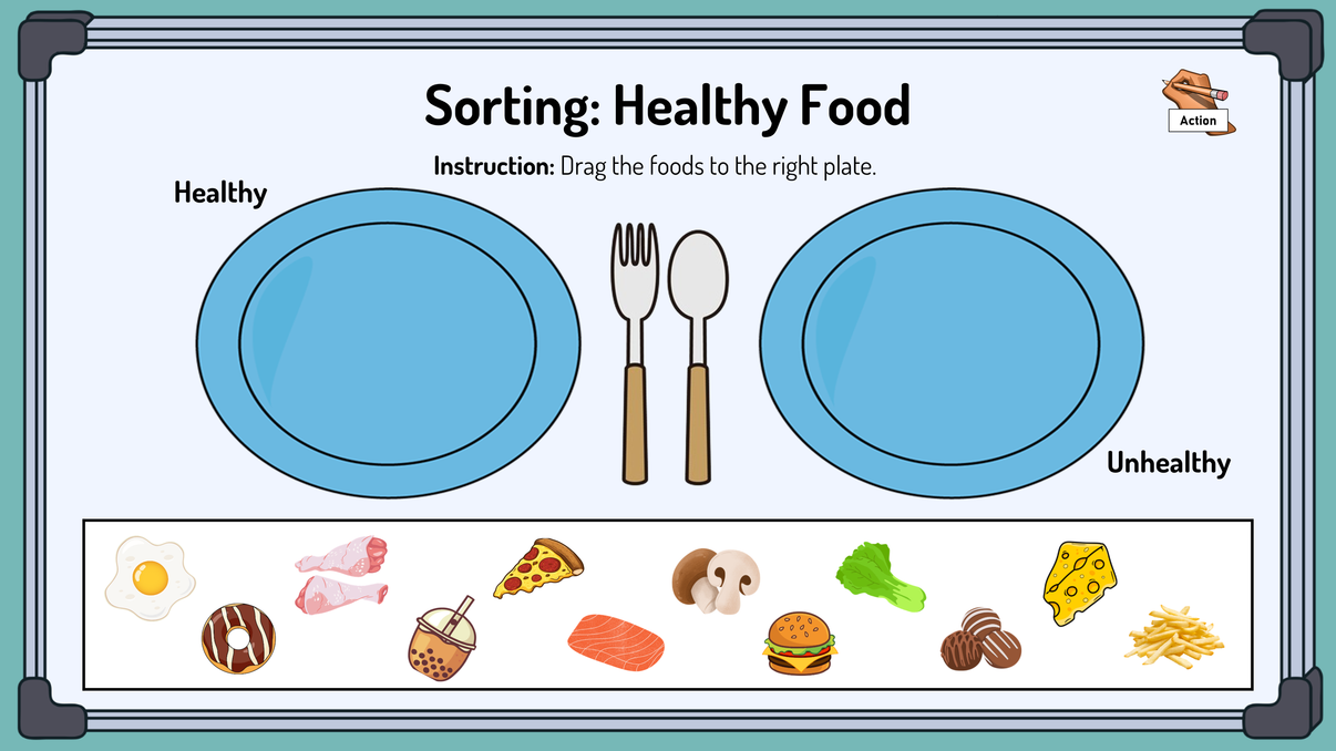 Healthy Eating - Kindergarten - Alberta Health - Lessons/Workbook Bund ...
