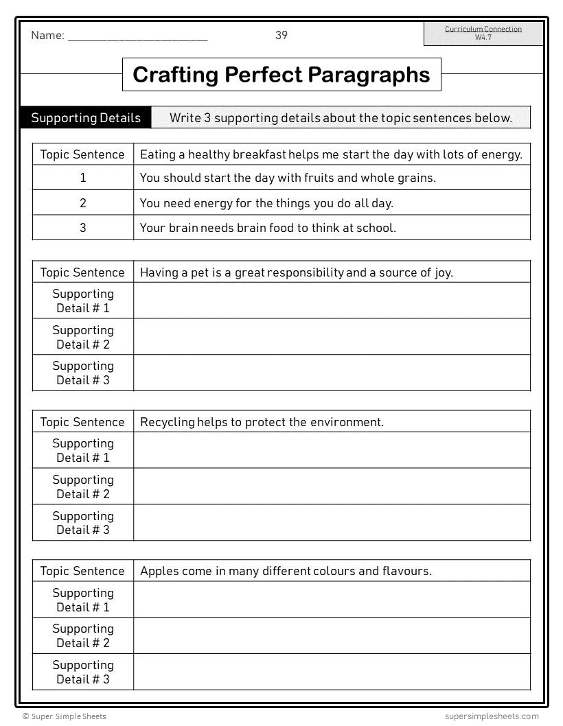 BC Grade 4 Language Arts ELA - FULL YEAR BUNDLE – Super Simple Sheets