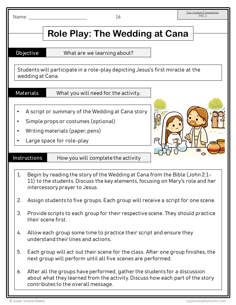 Ontario Catholic Religion - Grade 3 Full Year Bundle – Super Simple Sheets