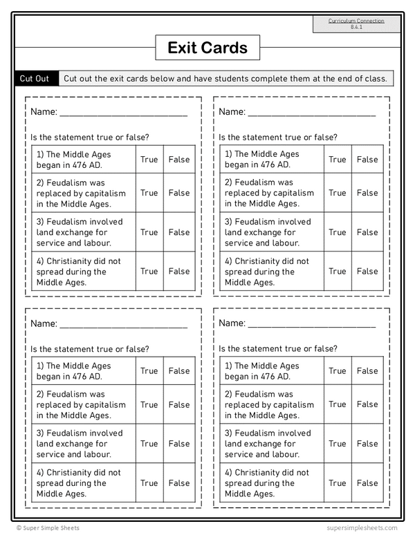 Manitoba - Grade 8 Social Studies - FULL YEAR BUNDLE – Super Simple Sheets