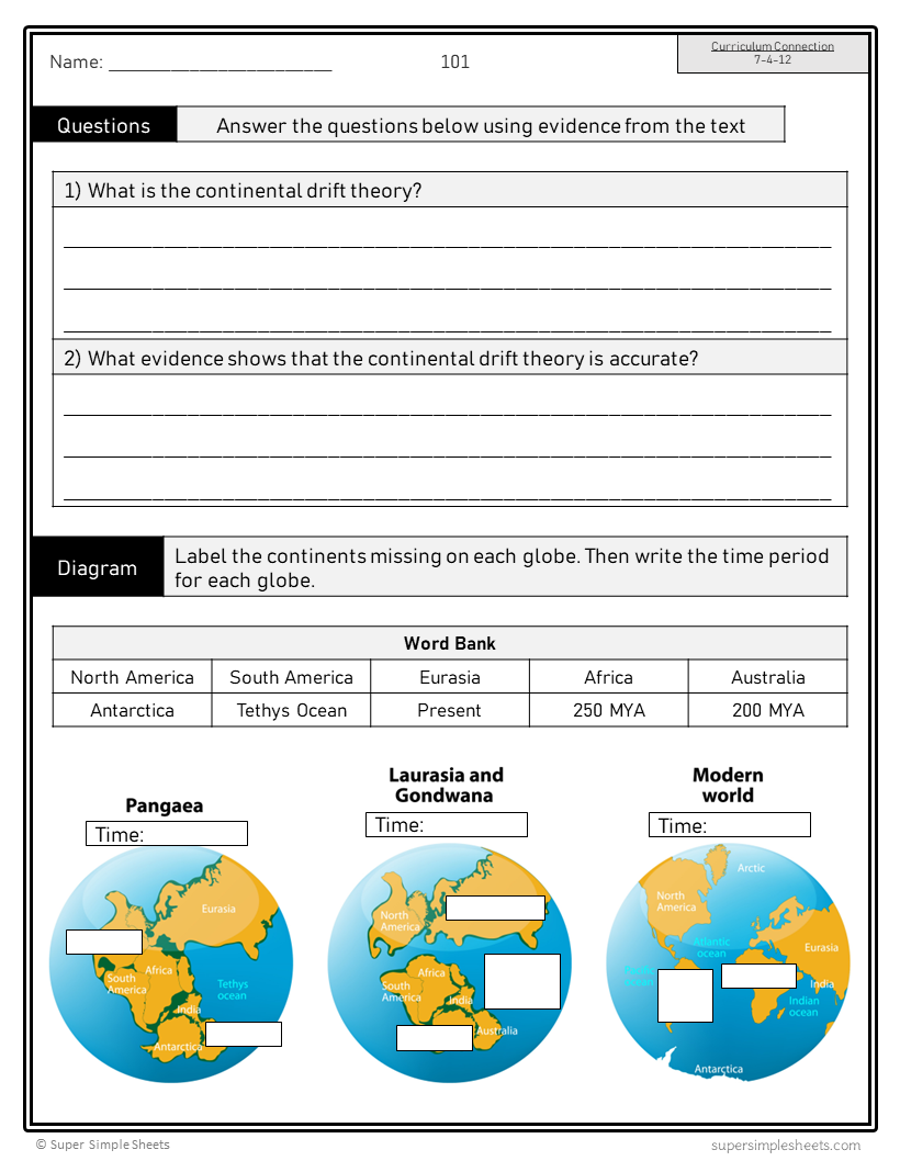 Science - Manitoba Grade 7 - FULL YEAR BUNDLE – Super Simple Sheets