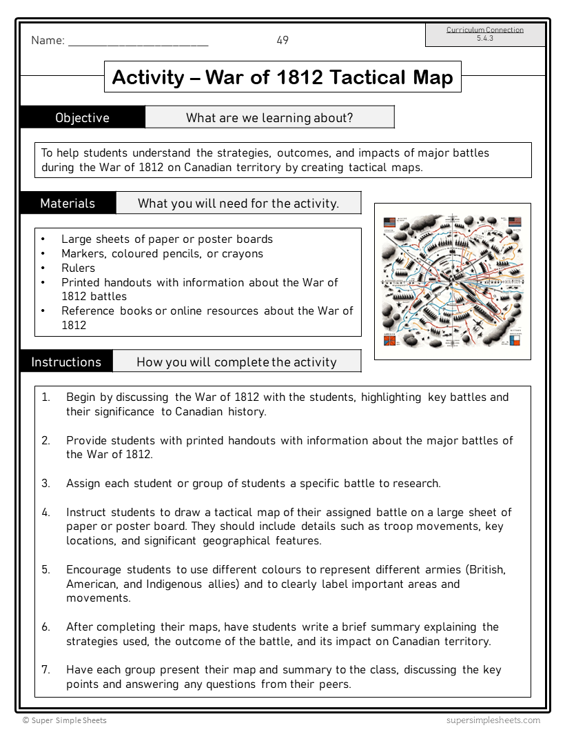 Manitoba Social Studies Unit - Grade 5 - Full Year Bundle – Super ...