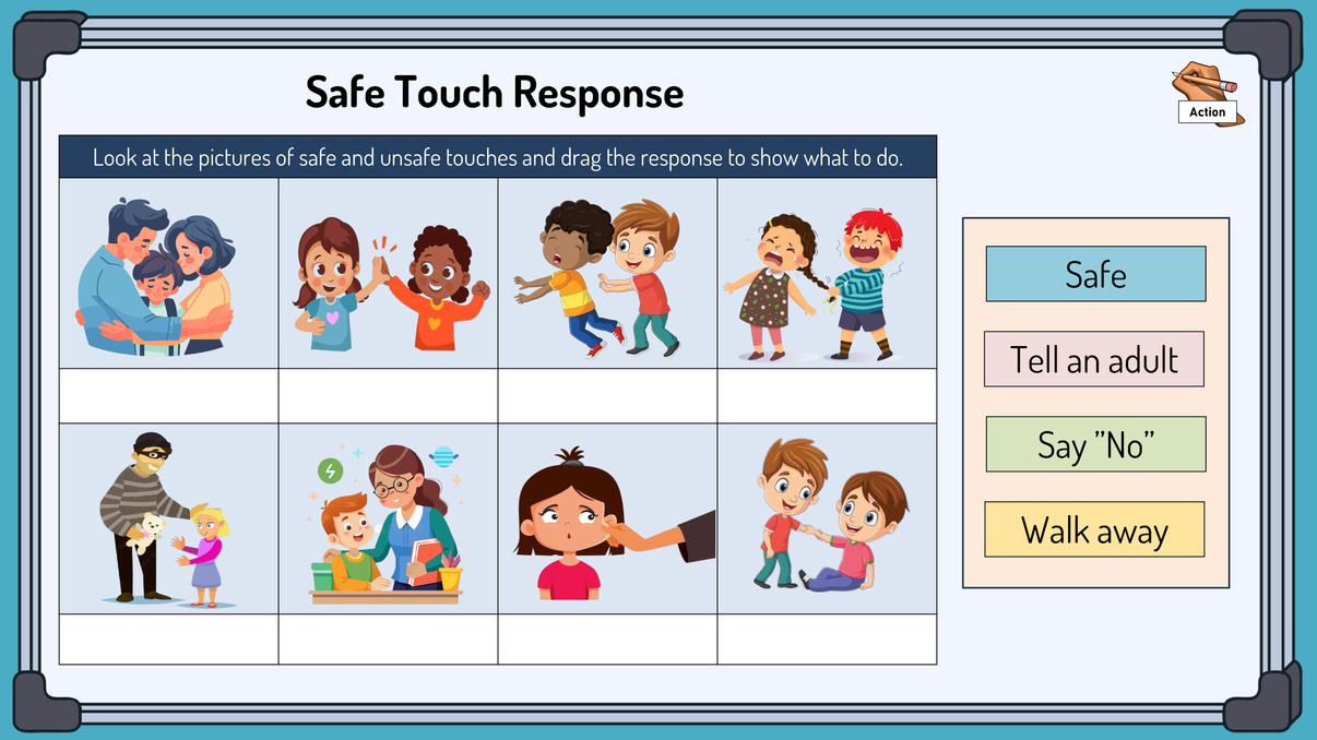 Safety - Grade 1 - Alberta Health and Wellness - Lessons/Workbook Bund ...