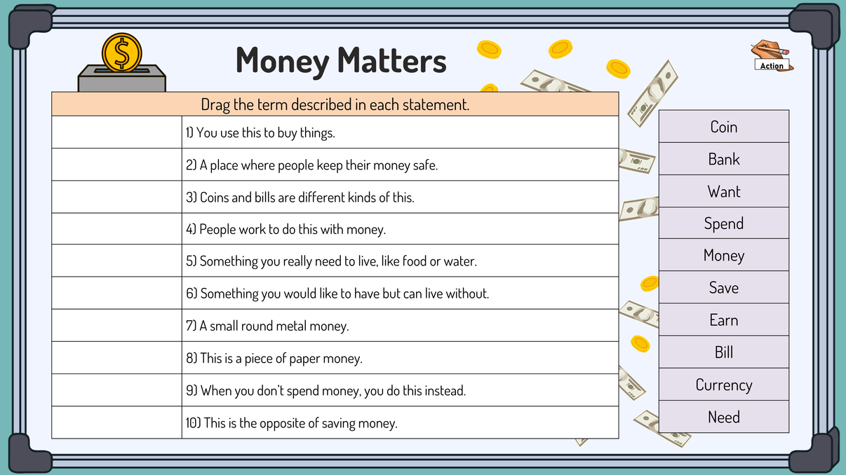 Financial Literacy - Grade 3 - Alberta Health - Lessons/Workbook Bundl ...