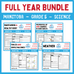 Science - Manitoba Grade 5 - Full Year Bundle - Clusters 1, 2, 3, 4 ...