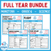 Science - Manitoba Grade 6 - Full Year Bundle - Clusters 1, 2, 3, 4 ...