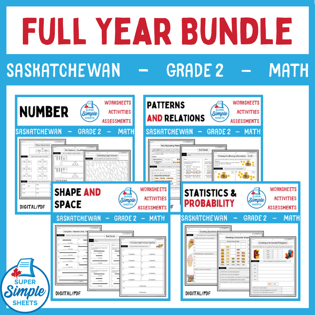 Saskatchewan – Super Simple Sheets