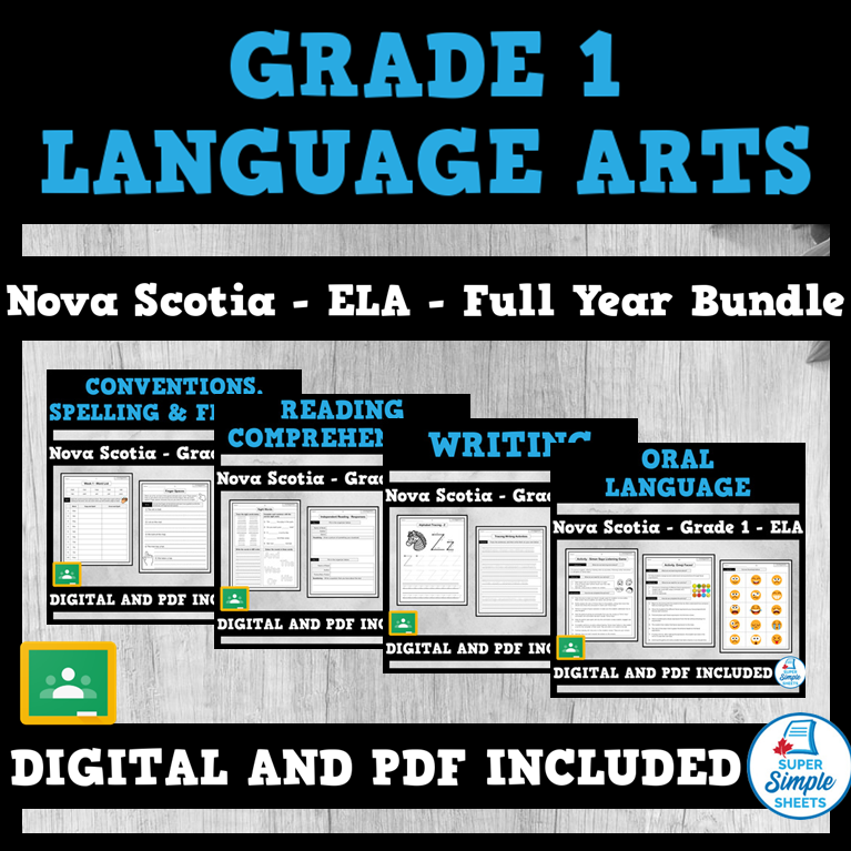 Nova Scotia – Super Simple Sheets