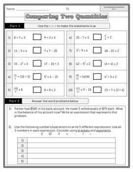 Grade 8 Math Worksheets Ontario Grade 8 Ontario Math Patterns