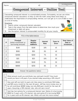 Ontario Grade 8 Math Full Year Bundle – Super Simple Sheets