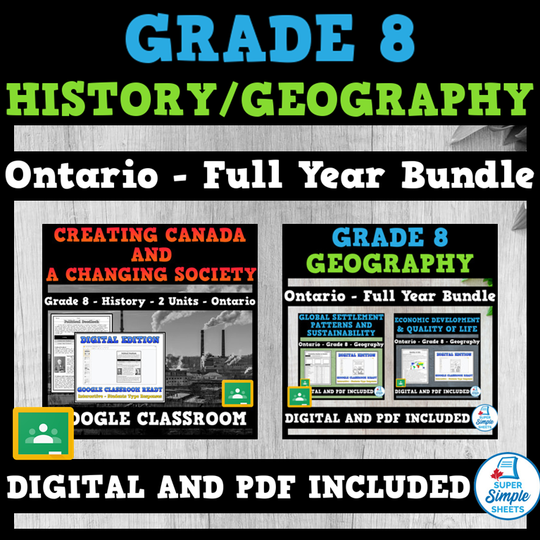 Ontario – Tagged "Geography" – Super Simple Sheets