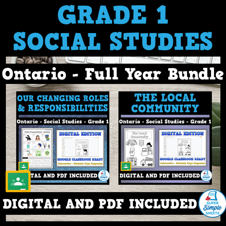 Ontario – Tagged "Grade 1" – Super Simple Sheets
